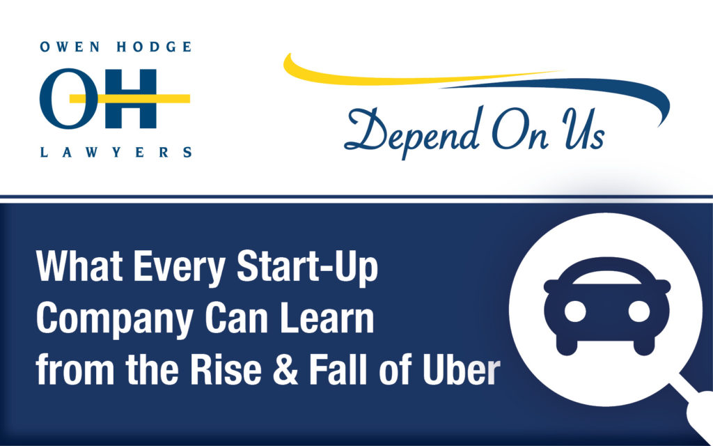 What Uber's Rise & Fall Can Teach Start-Ups